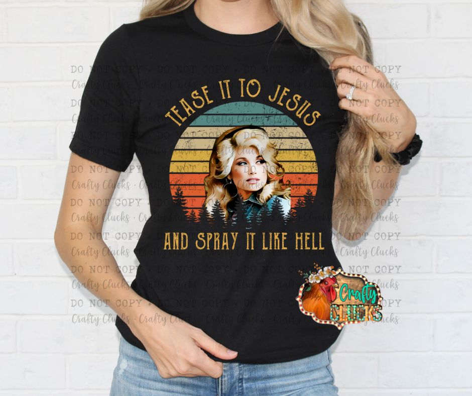 Tease It To Jesus Dolly – Crafty Clucks